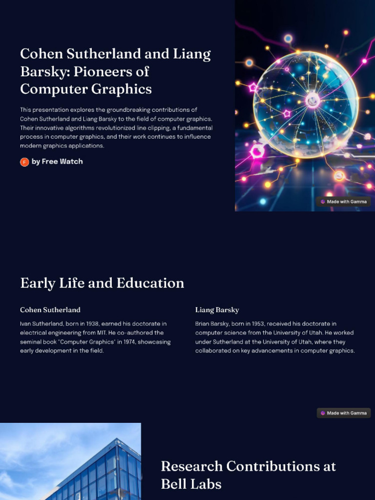 Cohen-Sutherland-and-Liang-Barsky-Pioneers-of-Computer-Graphics (1) | PDF