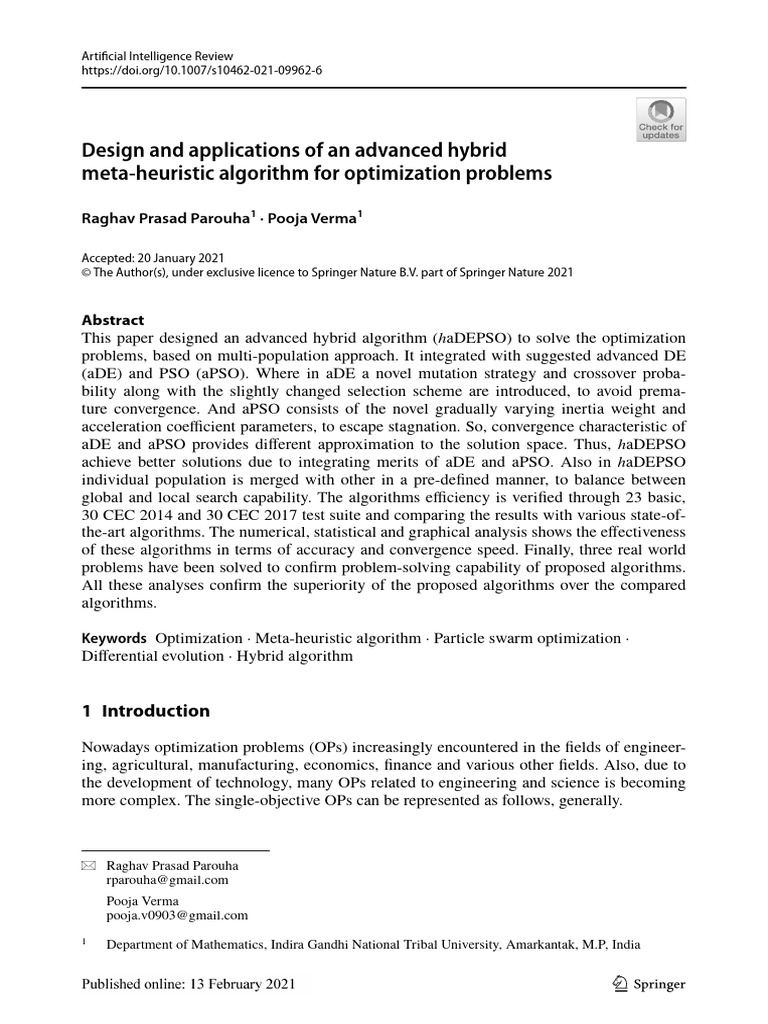 09-2021 - Design and Applications of An Advanced Hybrid | PDF ...