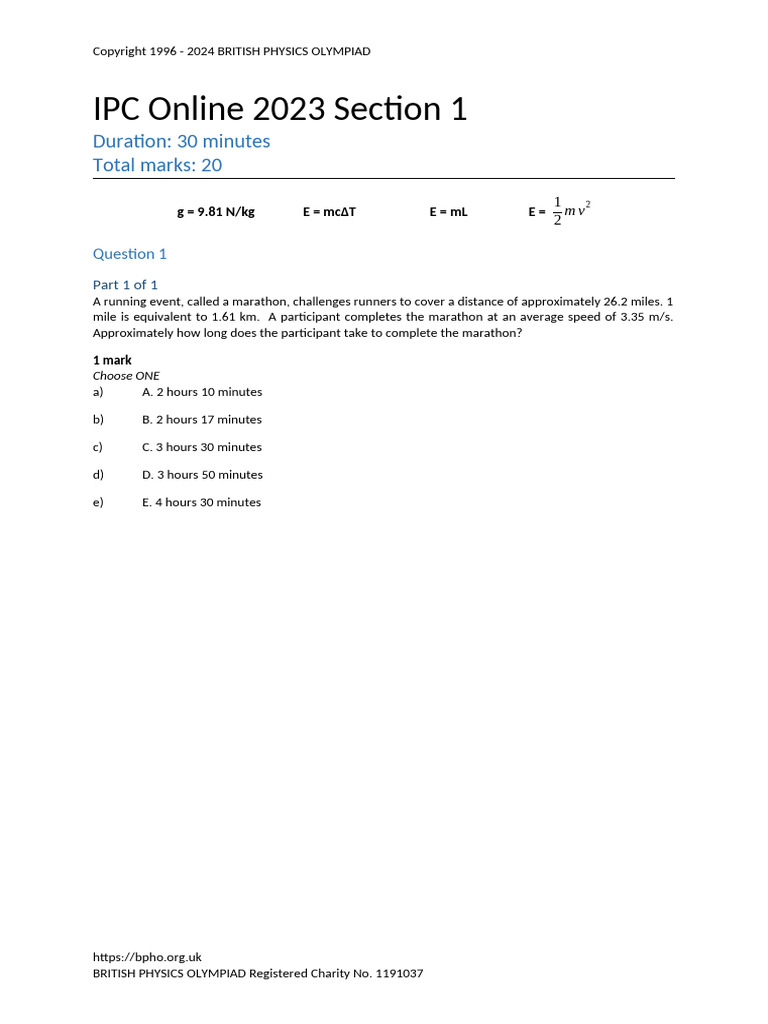 IPC Online 2024 Section 1-Final | PDF | Resistor | Voltage