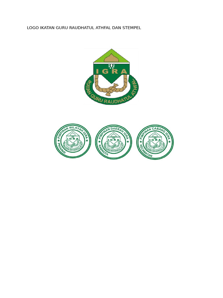 Logo Dan Stempel IGRA | PDF
