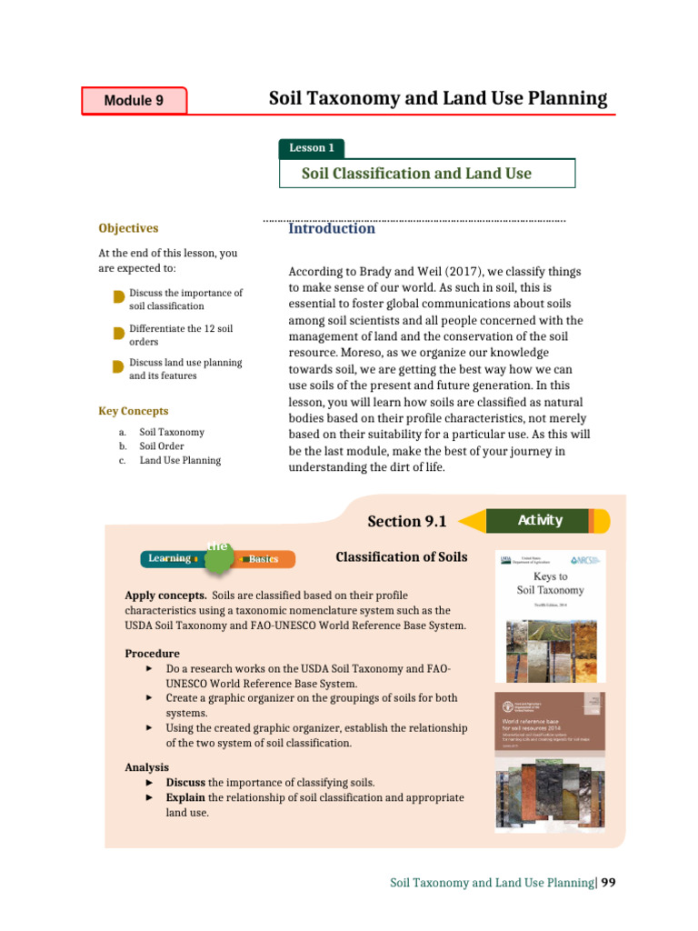 Soil Taxonomy & Land Use Guide | PDF | Agriculture | Physical Geography