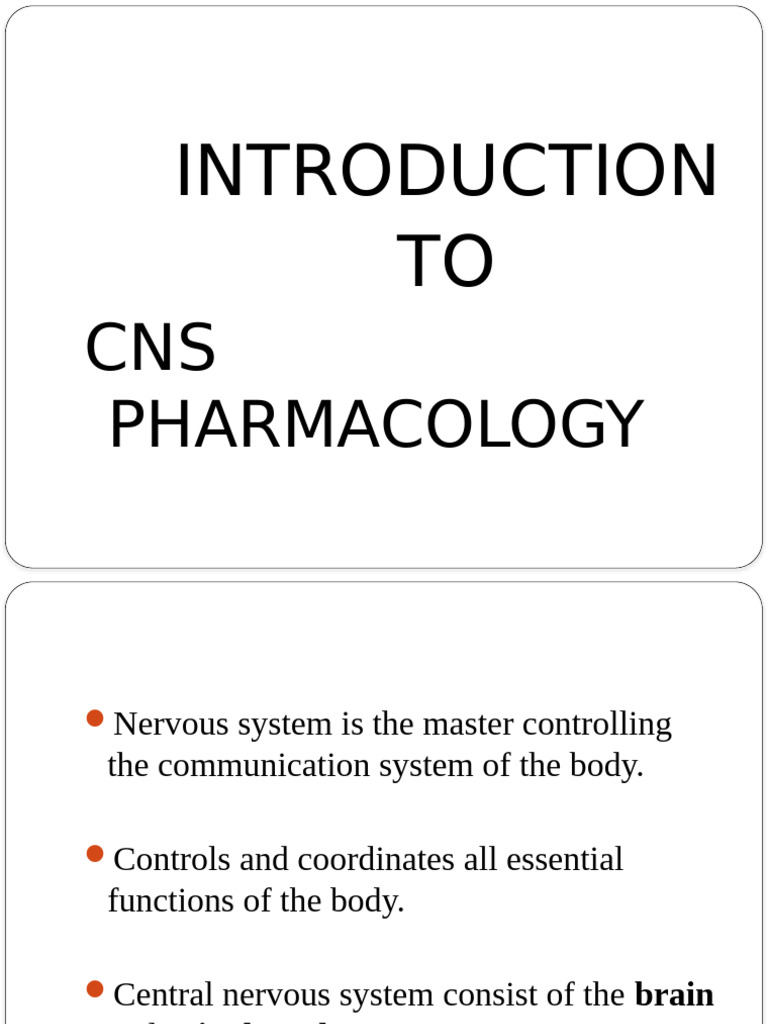 overview_of_cns | PDF | Inhibitory Postsynaptic Potential | Excitatory Postsynaptic Potential