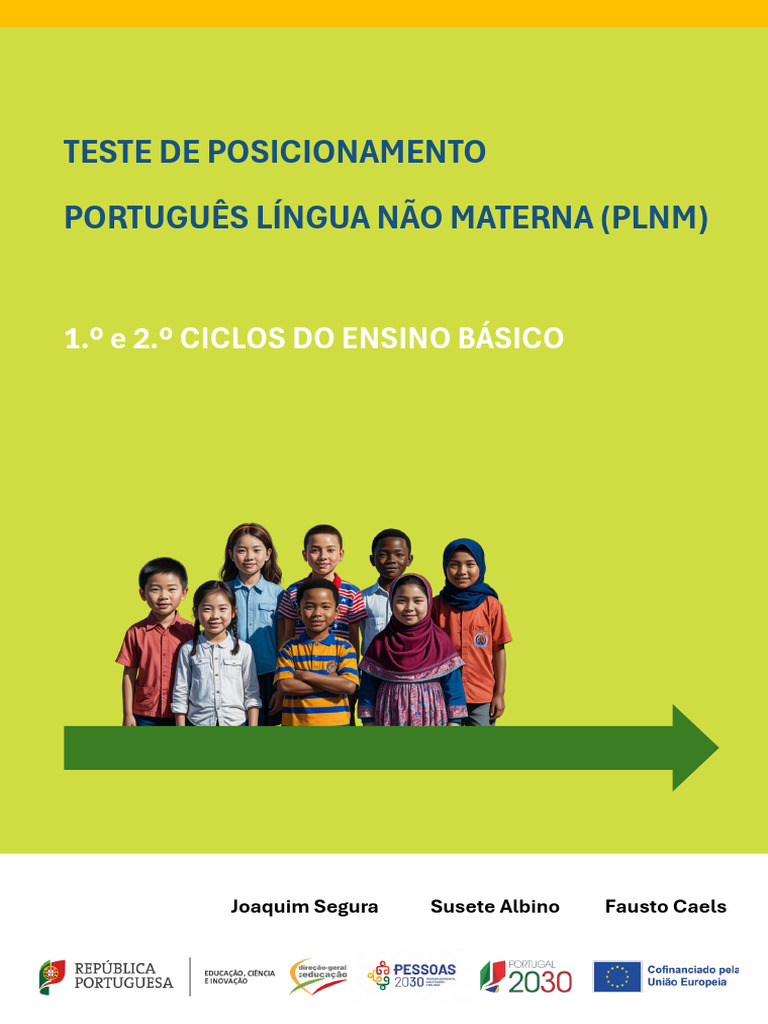 Teste Posicionamento Plnm 1-2ceb Sem Solucoes | PDF | Fluência | Informação