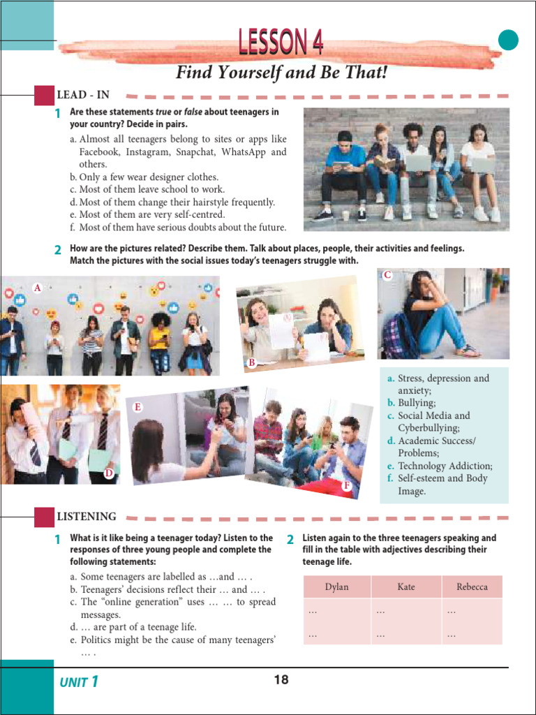 Find Yourself and Be That | PDF | Adolescence | Volunteering