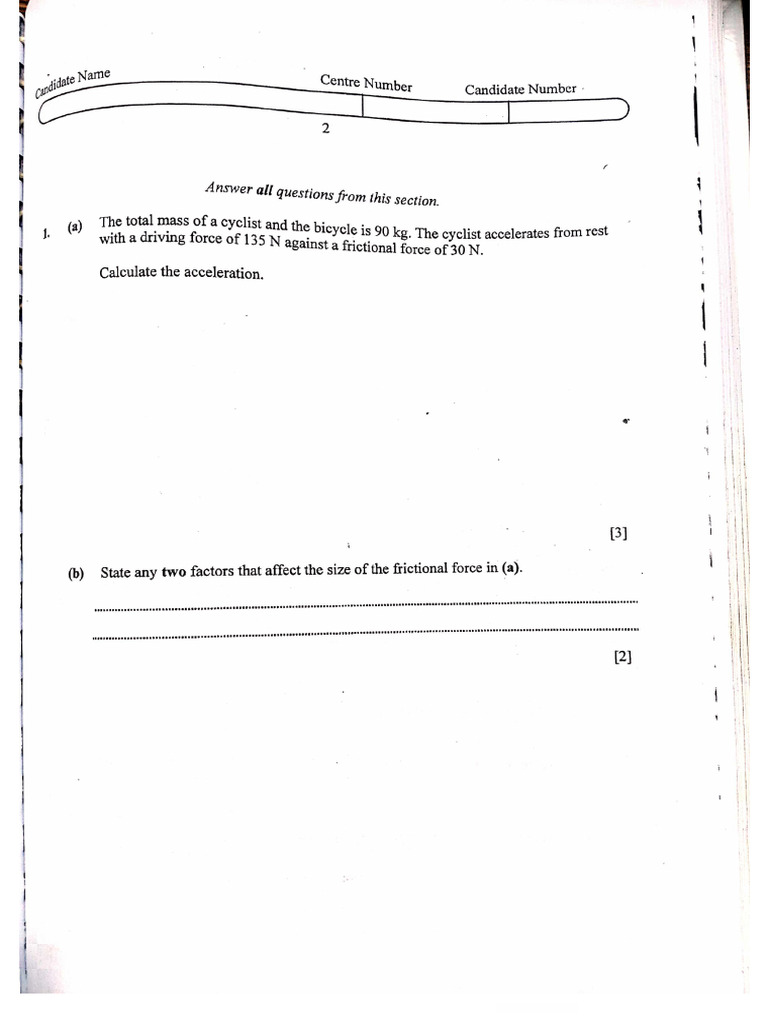 Section B No.1 | PDF