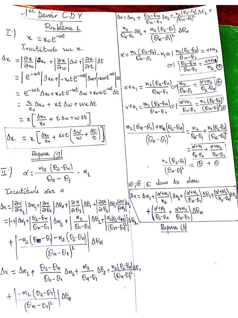 Cinématique Dynamique | PDF