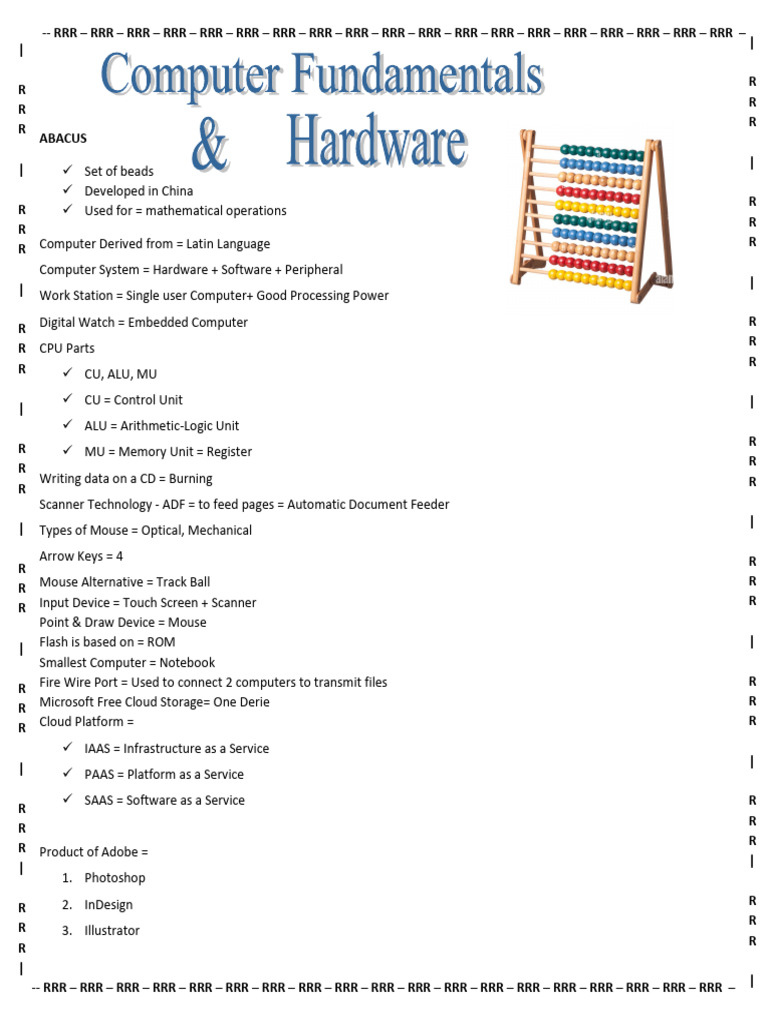 Hardware | PDF | Image Scanner | Central Processing Unit
