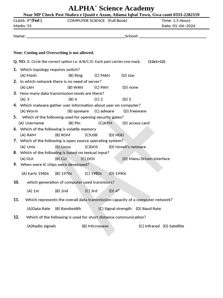 Full Book computer sci 9th - FED | PDF | Computing | Computer Engineering
