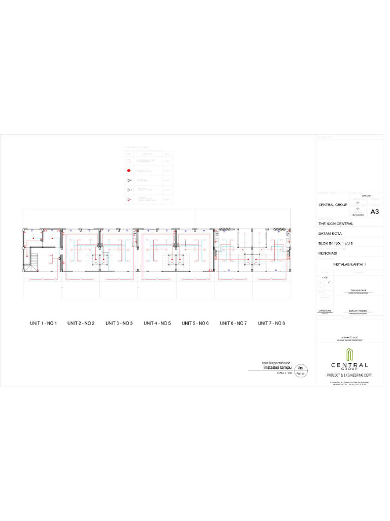 Rencana Instalasi Icon LT 1 | PDF