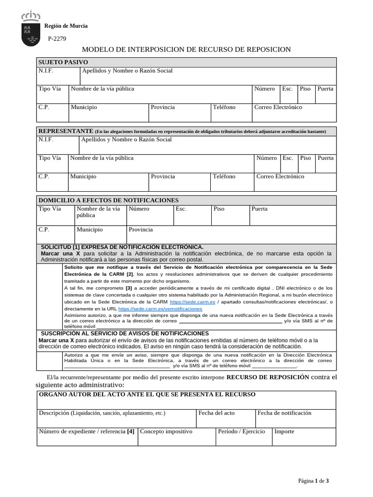 131302-Modelo Interposici - N Recurso de Reposici - N | PDF | Apelación interlocutoria