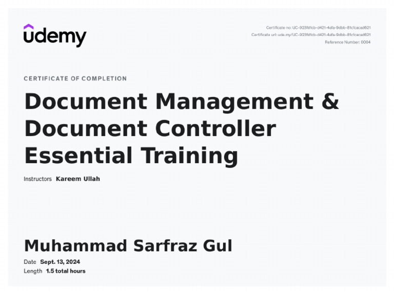 Document Management and Document Control Essentials | PDF