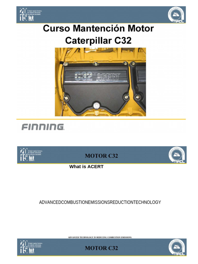 C32 Caterpillar Engine Overview | PDF | Engines | Turbocharger