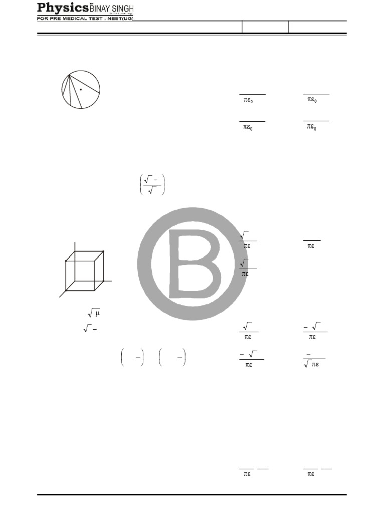 Electrostatics - NET4(BTH3) (2) | PDF | Electric Field | Dipole