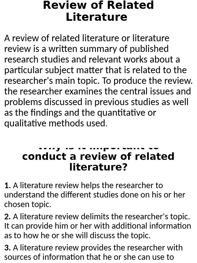 Review of Relat-WPS Office | PDF | Literature Review | Science