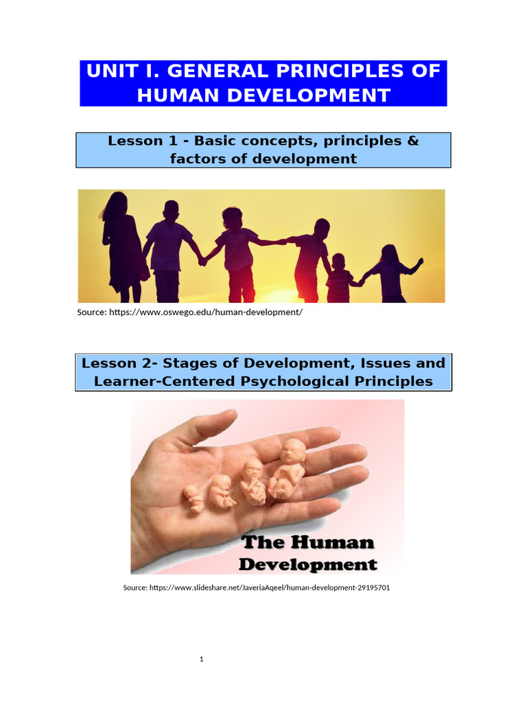 Educ 203 Unit I IntroBasicConcepts 1.doc 6 | PDF | Learning | Motivational