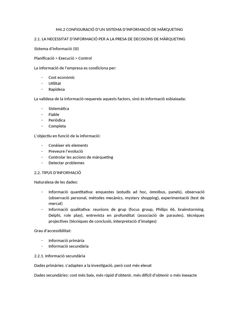 M4 Investigació Comercial Uf2 | PDF