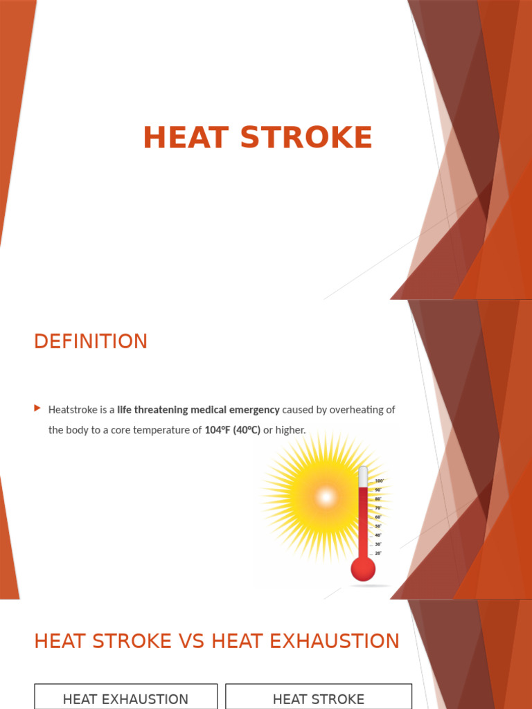 HEAT STROKE BASIC | PDF