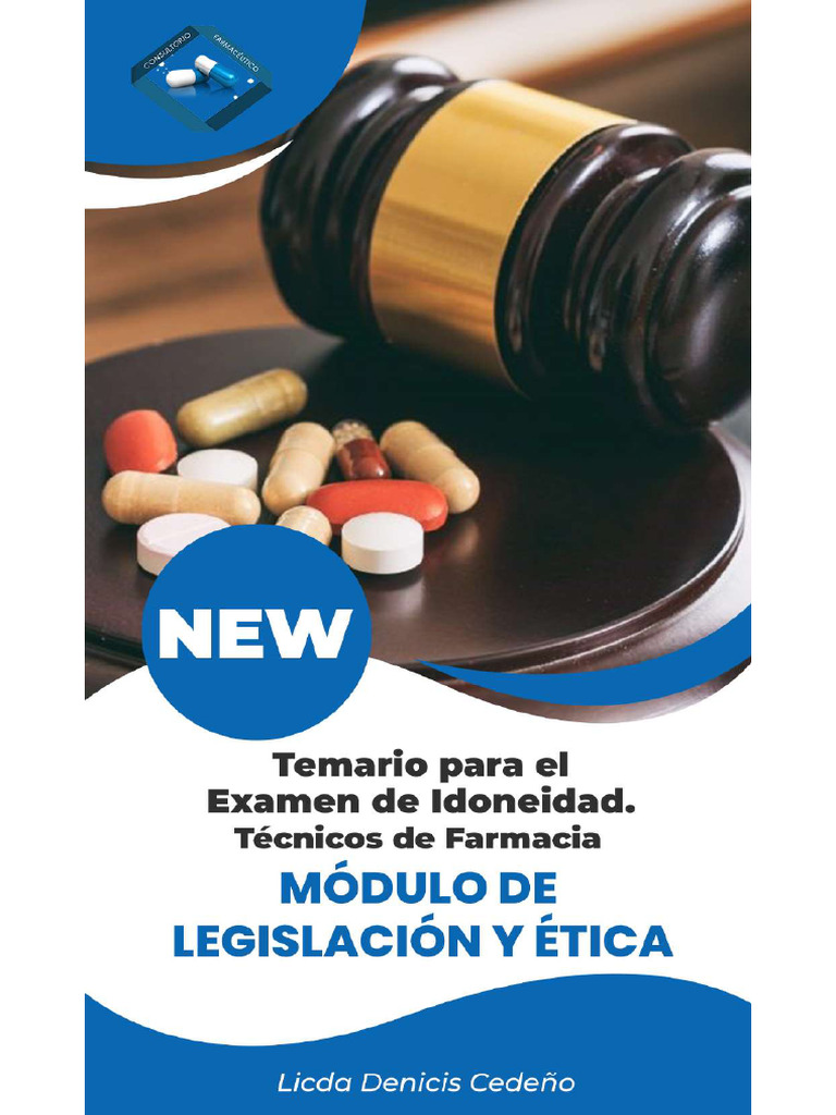 Mo Dulo de Legislacio N y e Tica | PDF | Farmacia | Ciencias farmacéuticas
