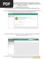 Manual de Uso Do Siapi - Usuários Externos PDF | PDF