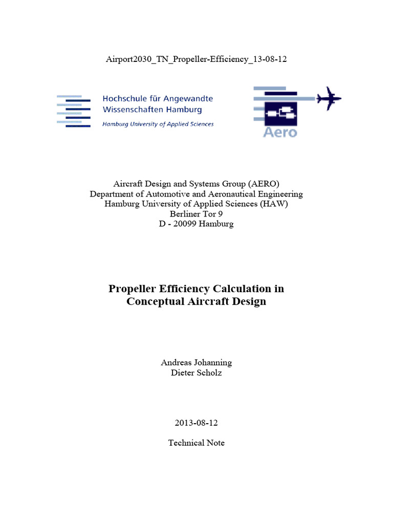 Propulsive Efficiency | PDF | Aerodynamics | Aviation