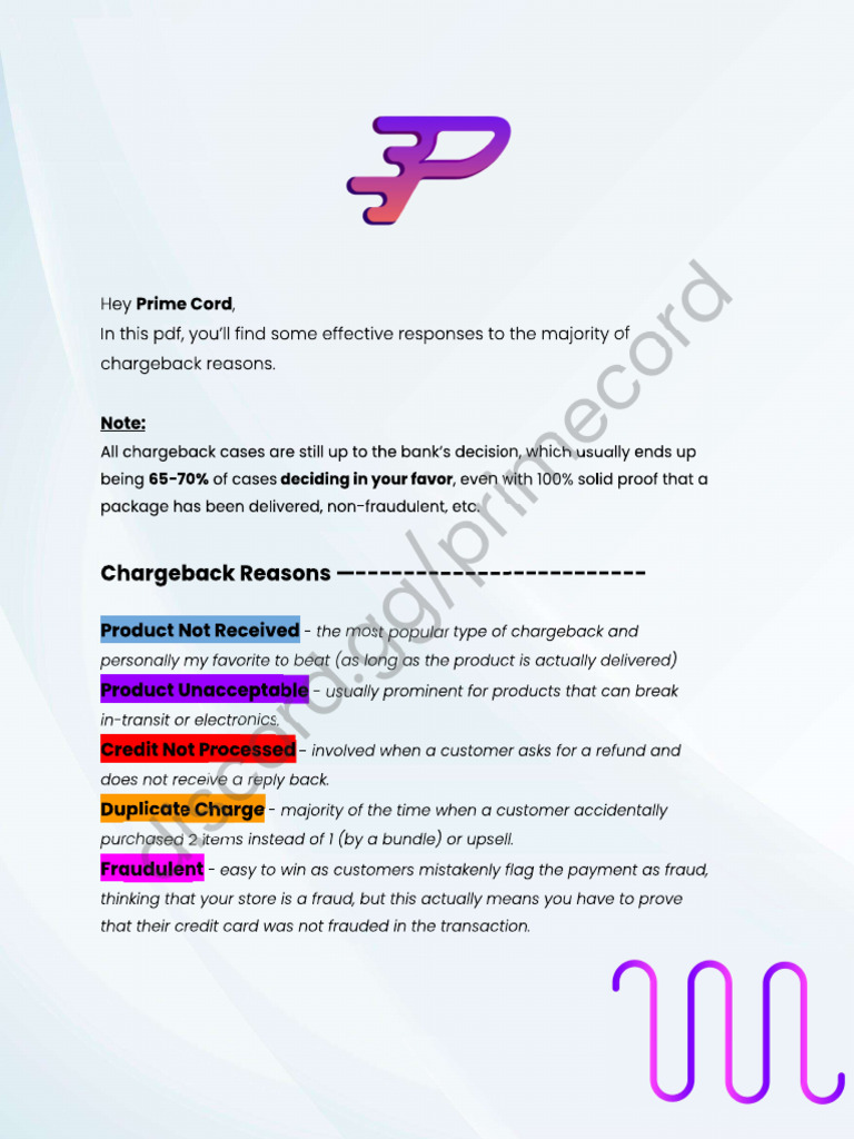 Chargeback Protocol Based On Prime Cord (1) | PDF