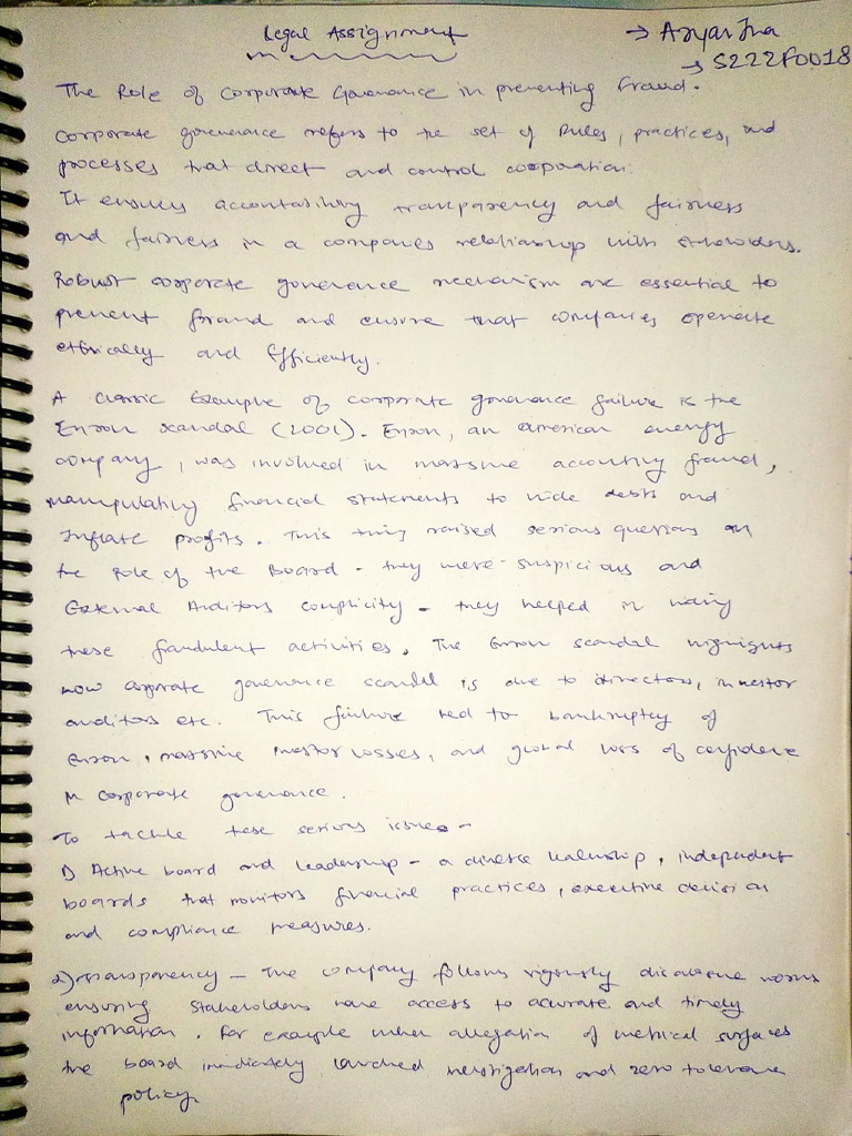 Legal 26th Nov Assignment | PDF