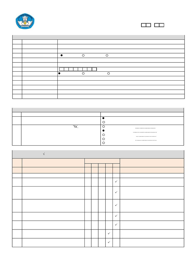 PDF - Instrumen Monev Sekolah Binaan SPMI SD N 1 Kusamba | PDF