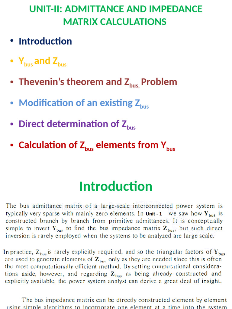 psa Unit-2 | PDF | Electrical Engineering | Linear Algebra