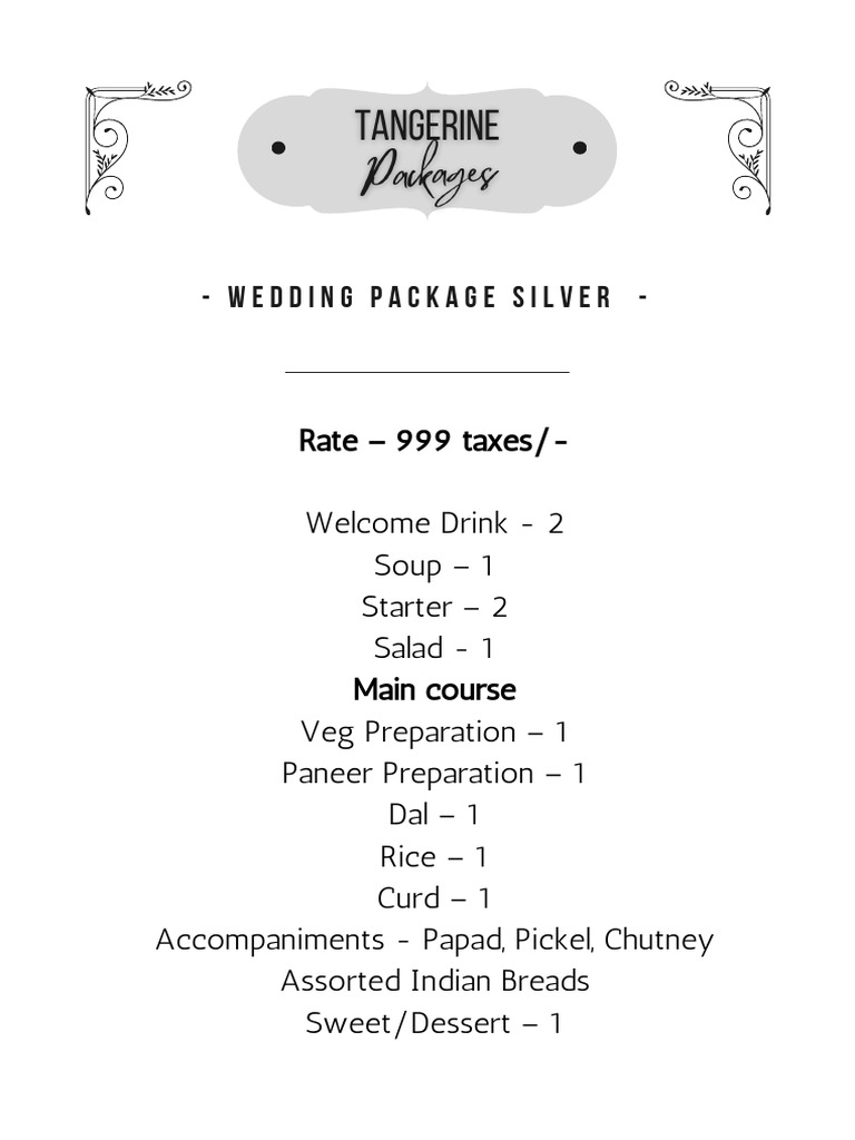 Wedding Packages | PDF
