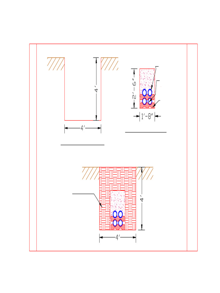 2x2 Duct Line Excavation and Backfill | PDF