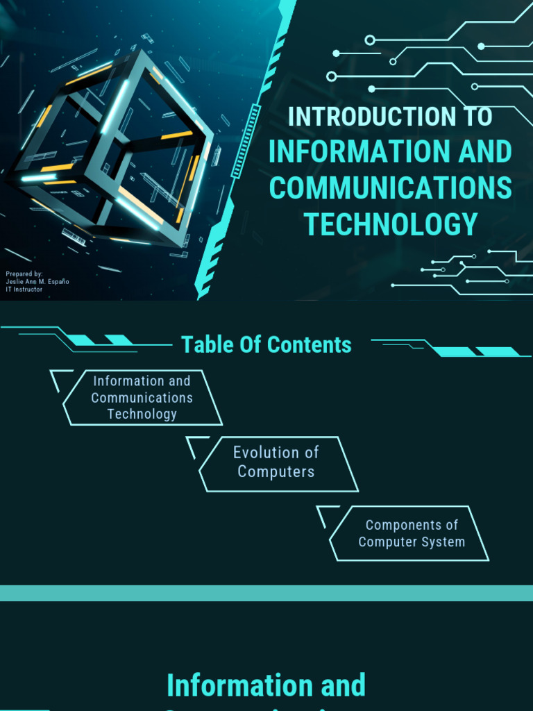 Introduction to Information Technology | PDF | Integrated Circuit ...