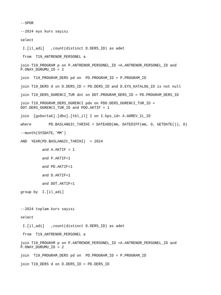 Eys Sorguları | PDF