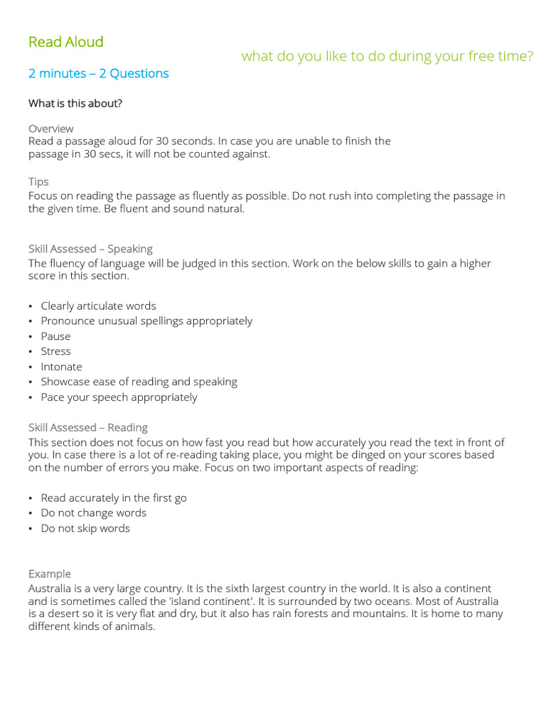 CE Reading Baseline Assessment Guide | PDF | Reading Comprehension ...