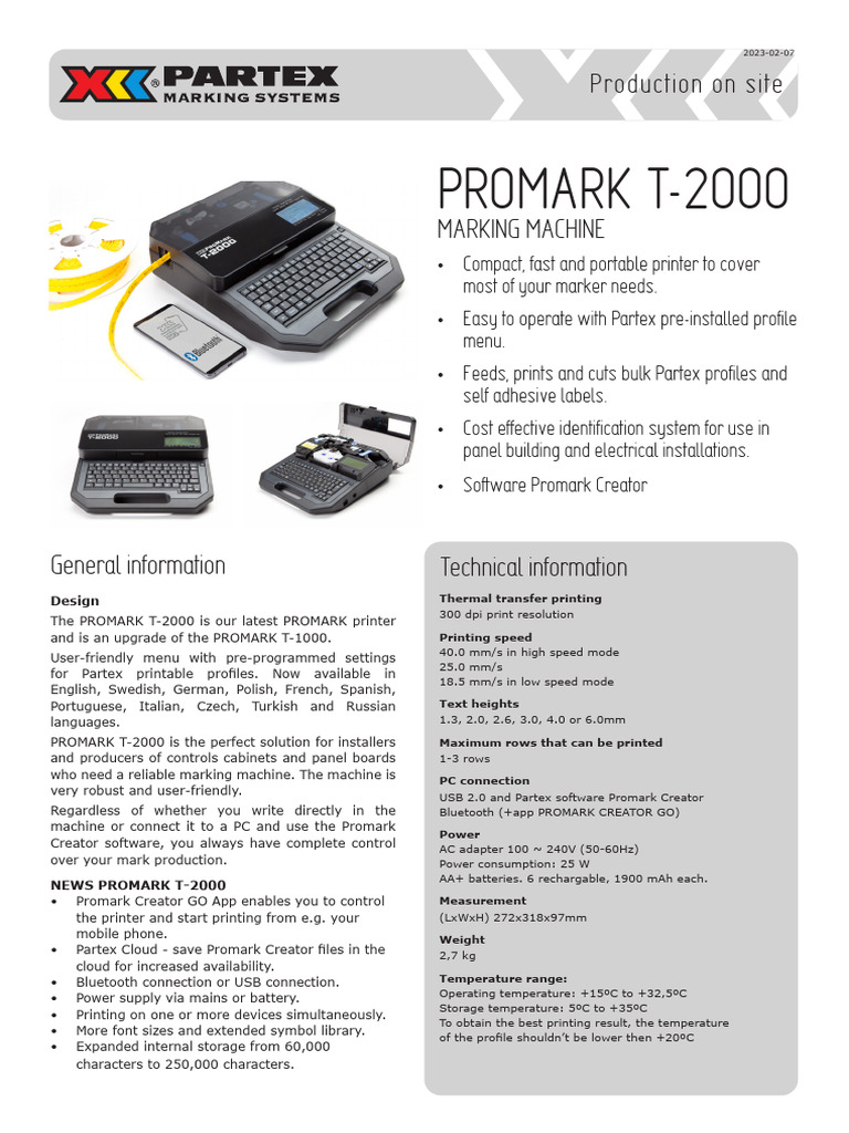 datasheet (2) | PDF | Printer (Computing) | Usb