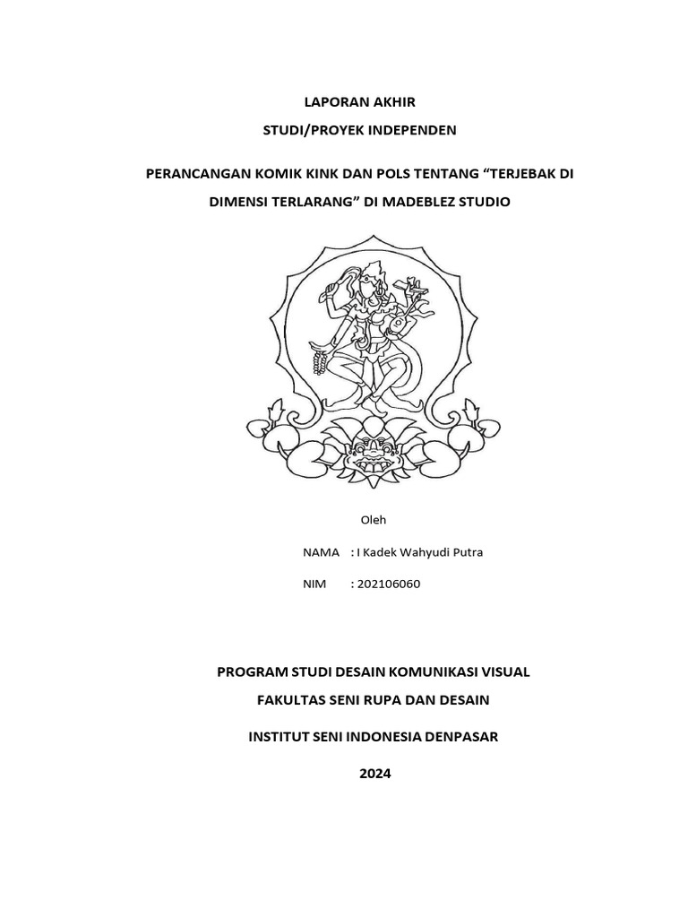 Laporan Madeblez Fix Cetak | PDF