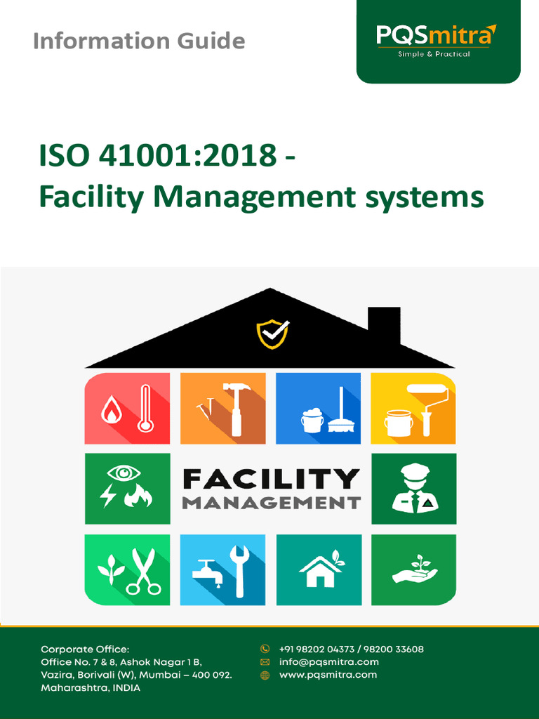 ISO 41001 Guide for Facility Managers | PDF | Economies | Business