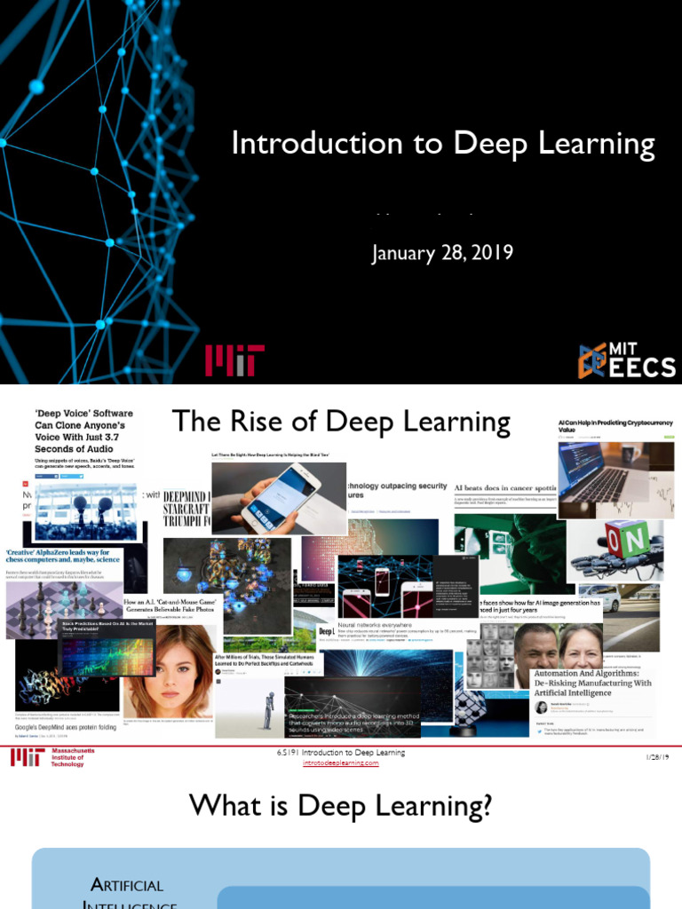 Deep Learning PDF | PDF | Deep Learning | Statistical Classification