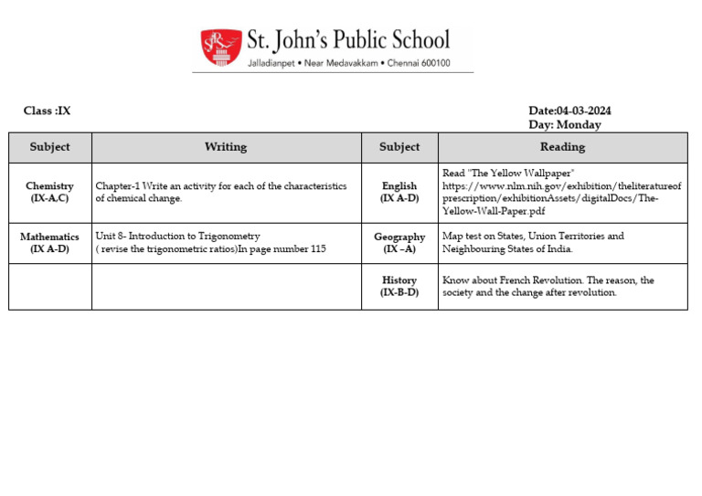 4mar HW Class9 | PDF