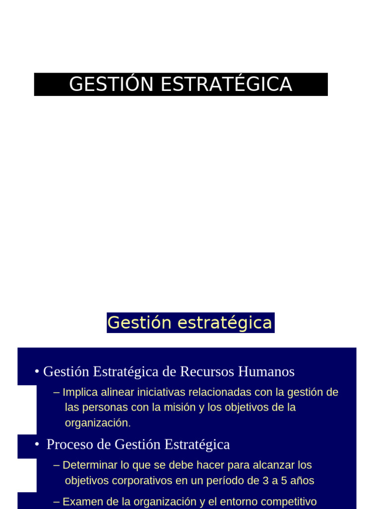 Jeffrey A. Mello 4e - Capítulo 3 - Gestión Estratégica | PDF | Gestión estratégica | Negocios ...