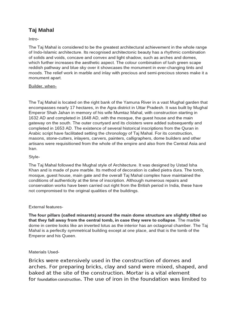History Project mons (1) | PDF