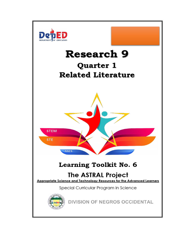 Research 9 Q1 Week 5 1 | PDF | Citation