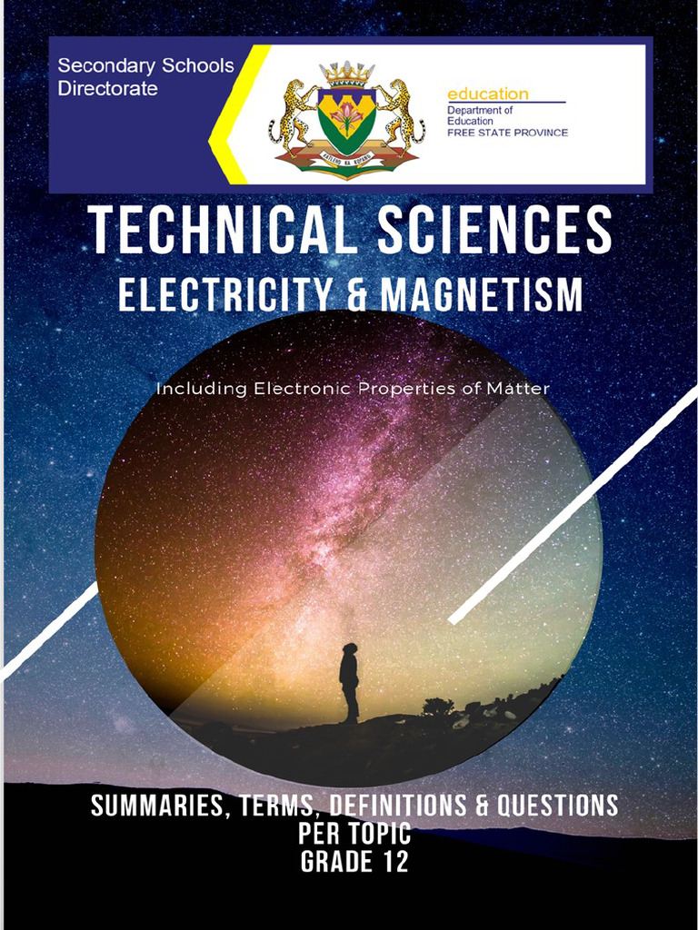 Grade 12 Electricity & Magnetism Guide | PDF | Electromagnetic ...