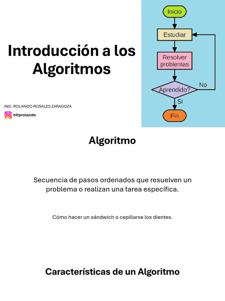 Introducción A Los Algoritmos | PDF