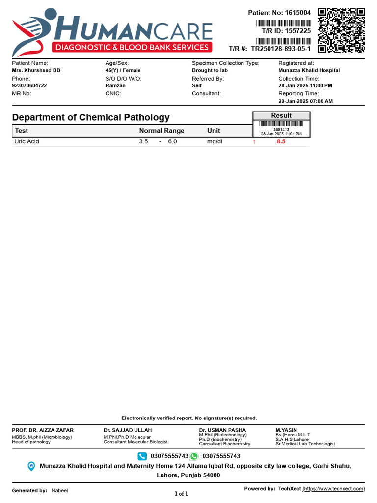 Khursheed BB 110537 | PDF | Health Care | Biology