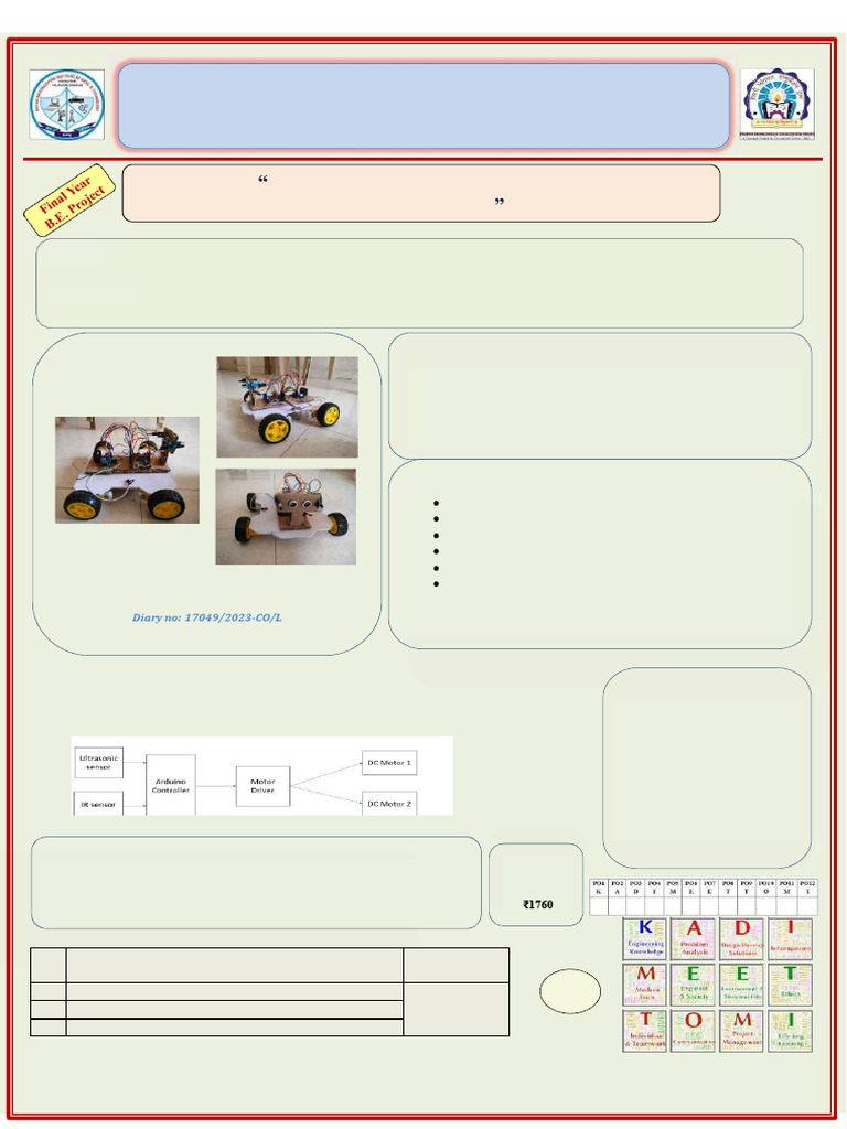 Poster HumanFollowingRobot | PDF | Robot | Robotics