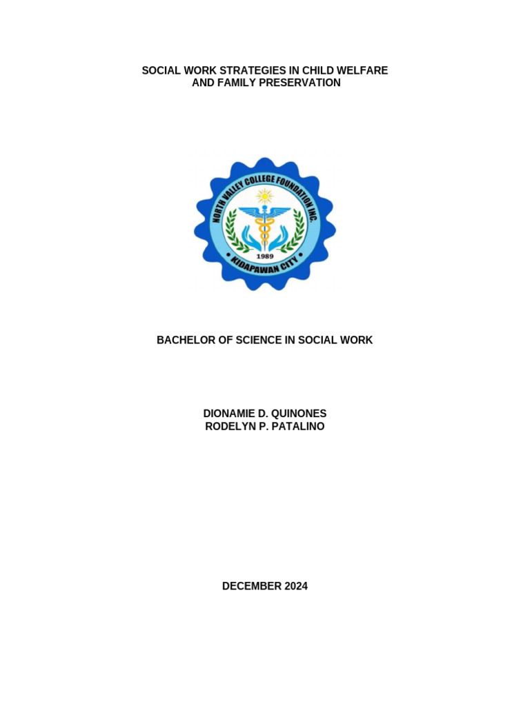 ORK-STRATEGIES-IN-CHILD-WELFARE-AND-FAMILY-PRESERVATION1.docx-SEMI-PLAT ...