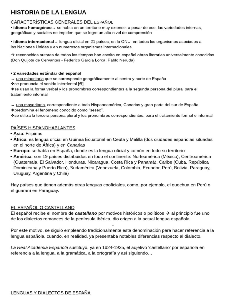 HISTORIA Lengua Esp | PDF | Al Andalus | Traducciones