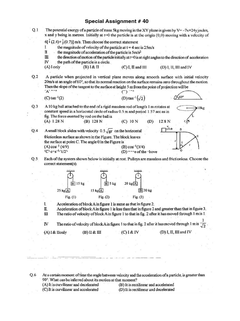 Special Assignment #40 Overview | PDF