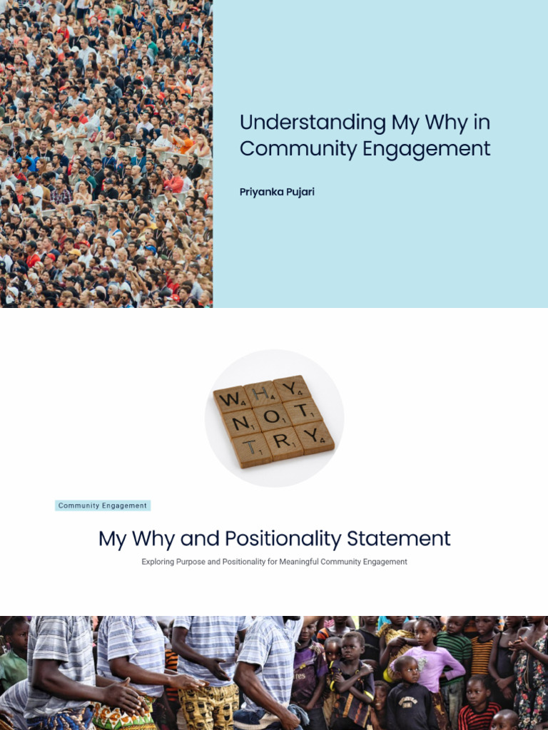 Understanding My Why & Positionality in Community Engagement | PDF