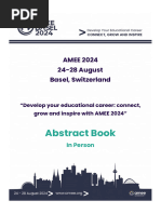 AMEE 2026 Abstract Submission Guidelines | PDF | Learning | Artificial ...